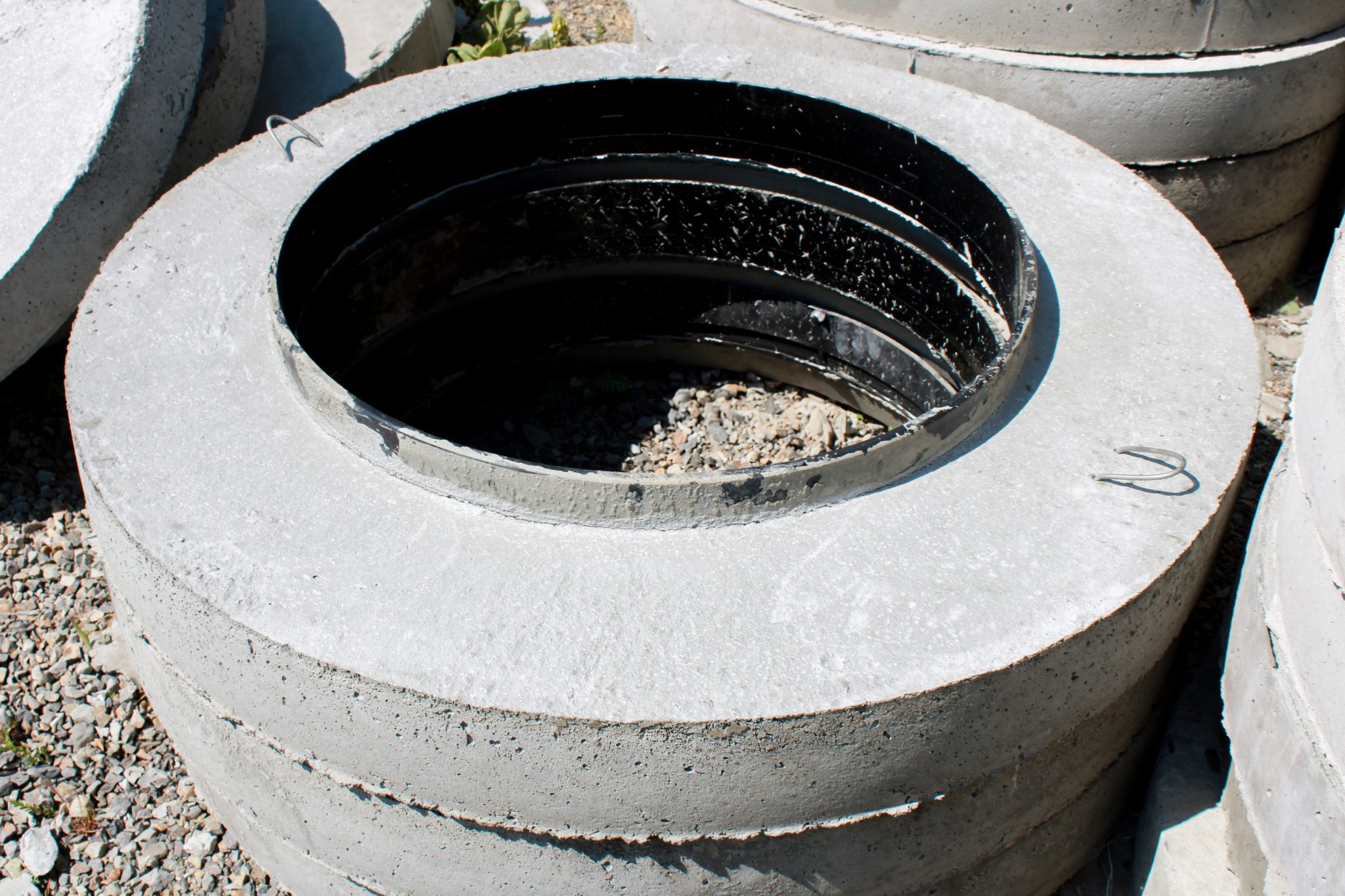 4" Concrete Riser with Flange - Bonner Concrete