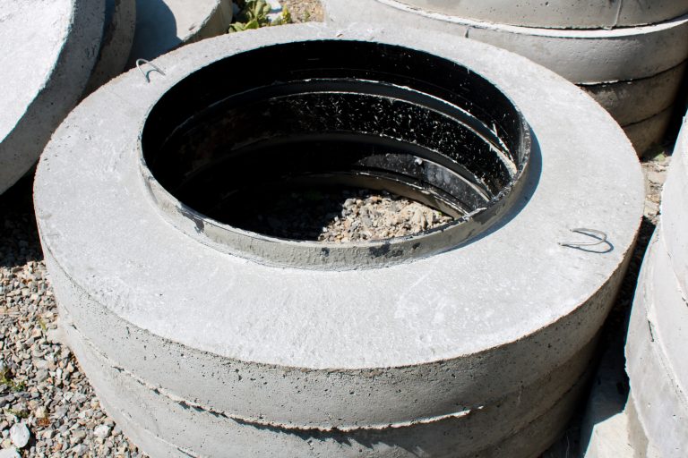 4" Concrete Riser with Flange - Bonner Concrete